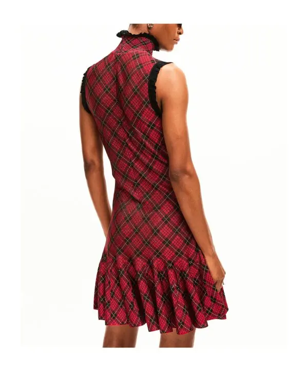 Alexander McQueen Tartan Mini Dress