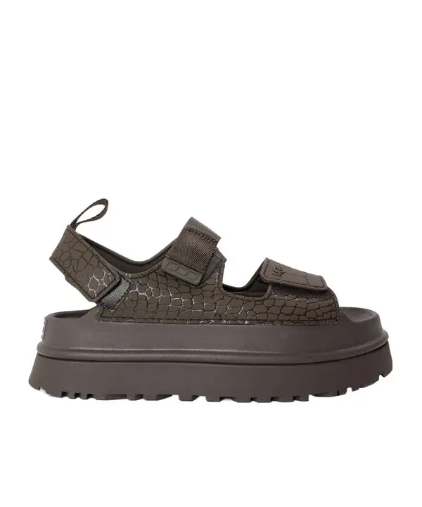 UGG Logo Detail Sandals - Black