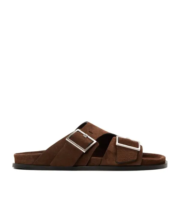 ALOHAS Alba Flat Sandals - Brown