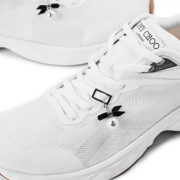 JIMMY CHOO Solid Color Sneakers