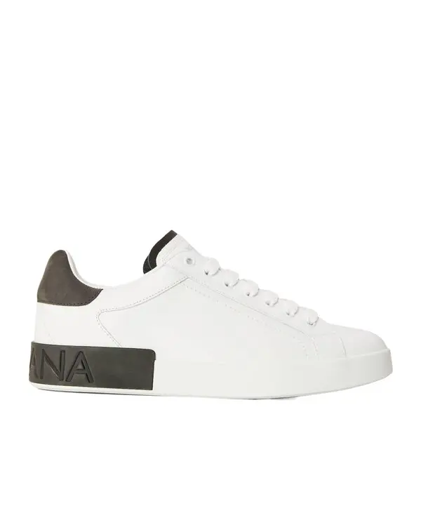 Dolce & Gabbana Fashionable Sports Shoes - White