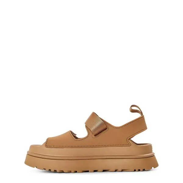 UGG Logo Platform Sandals