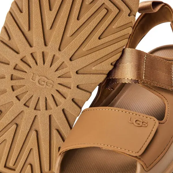 UGG Logo Platform Sandals