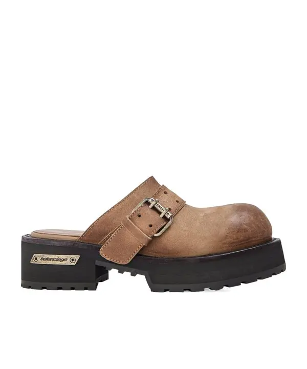 Balenciaga Buckled Slip-on Clogs