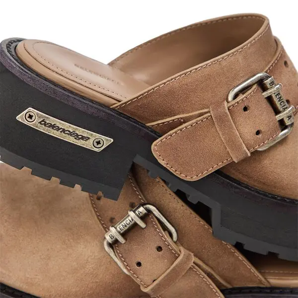 Balenciaga Buckled Slip-on Clogs
