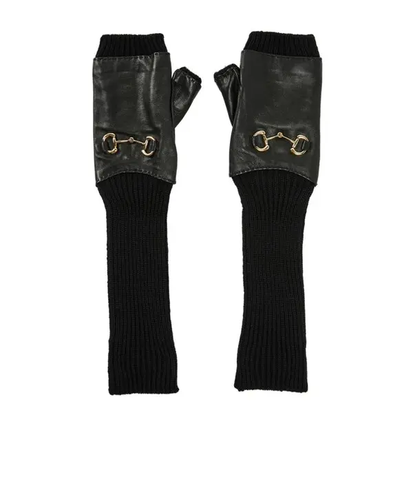 Gucci Fingerless Gloves