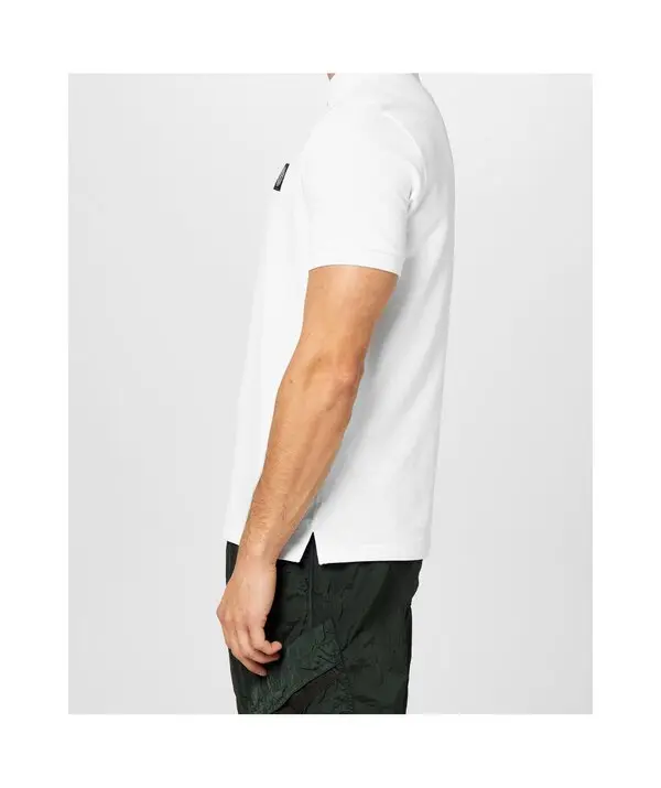 Stone Island Short Sleeve Logo Polo Shirt
