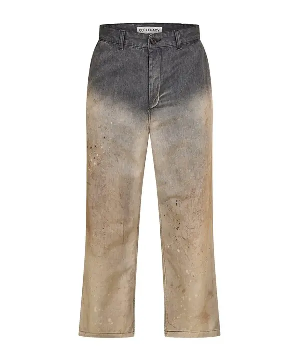 Our Legacy Gradient Color Denim Long Pants