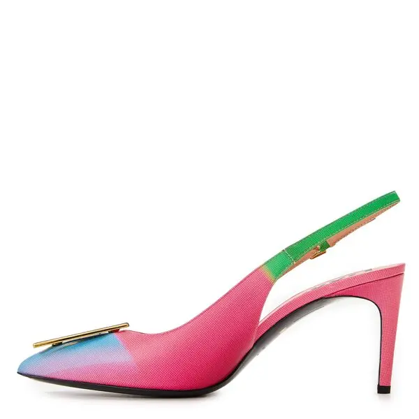 Moschino Logo-detailed High-heeled Sandals
