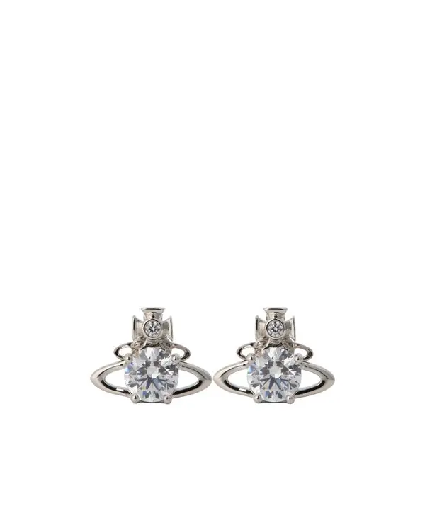 VIVIENNE WESTWOOD Crystal Earrings - Gray