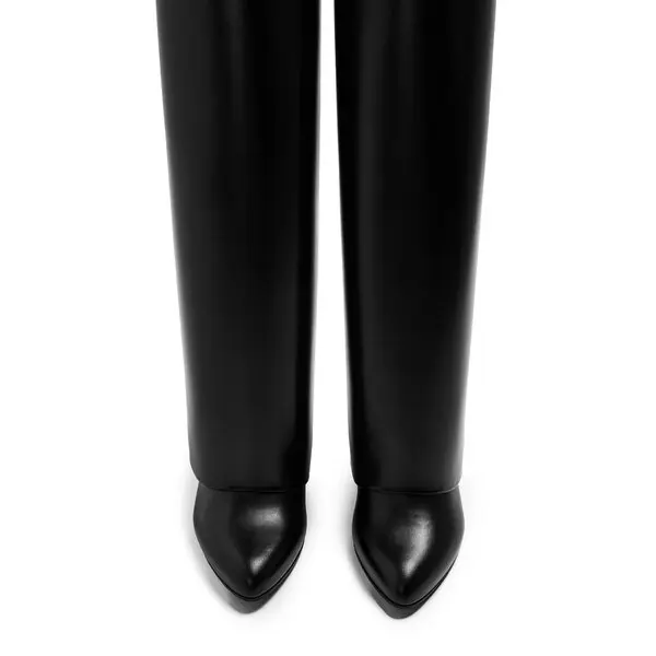 Givenchy Knee-high Boots With Structured Design - Black