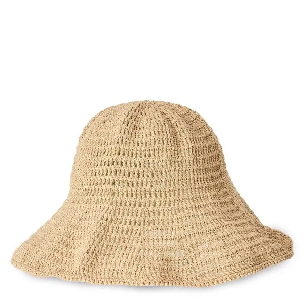 Magda Butrym Wide-brimmed Bucket Hat - Nude