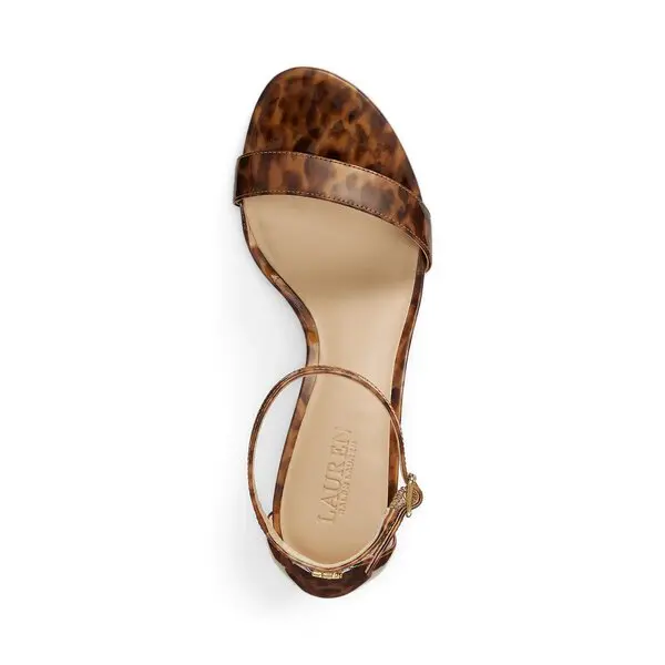Ralph Lauren Allie Mid Heeled Sandals