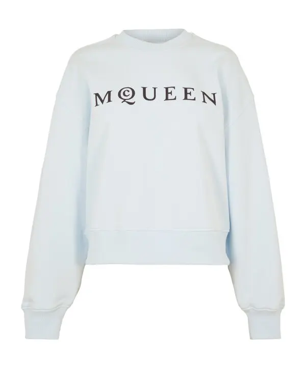 Alexander McQueen Logo Crew Sweatshirt