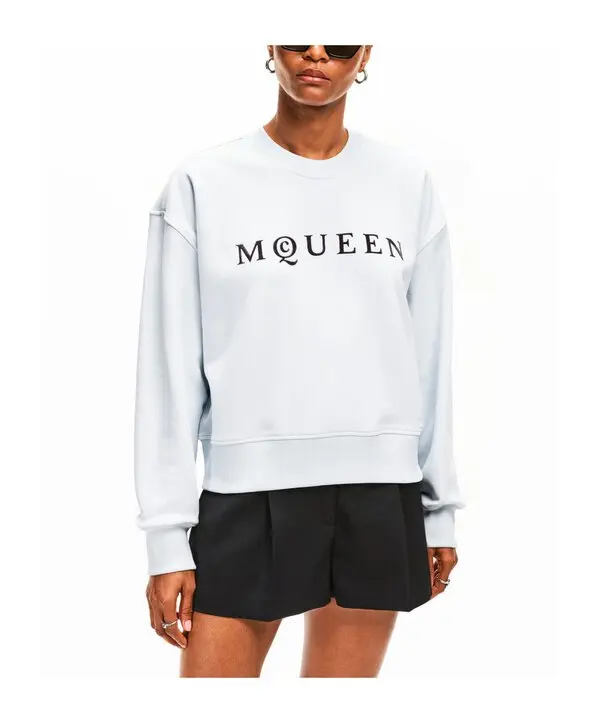 Alexander McQueen Logo Crew Sweatshirt