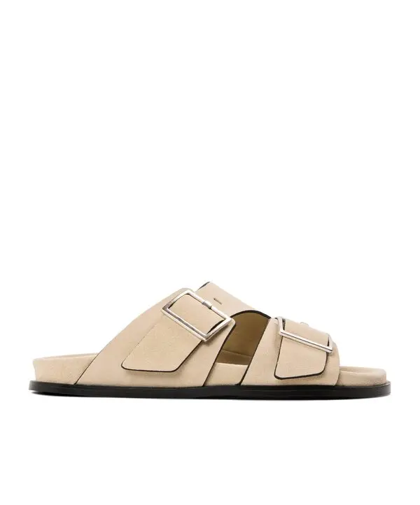 ALOHAS Alba Flat Sandals - Nude