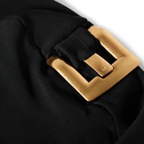 Balmain Fitted Strapless Jumpsuit