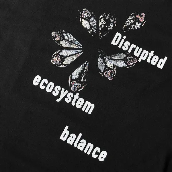 Yohji Yamamoto Printed Short-sleeved T-shirt