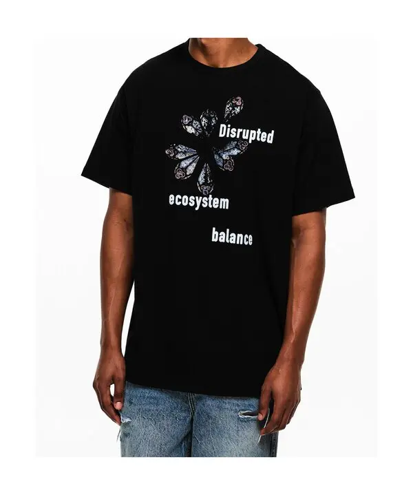 Yohji Yamamoto Printed Short-sleeved T-shirt