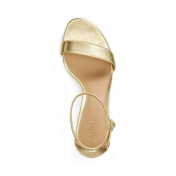 Ralph Lauren Allie Mid Heeled Sandals