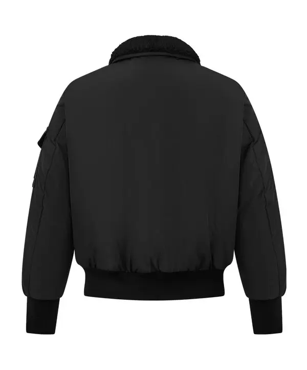 Moncler Down Fill Technical Bomber Jacket