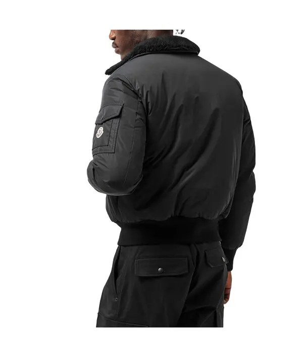 Moncler Down Fill Technical Bomber Jacket