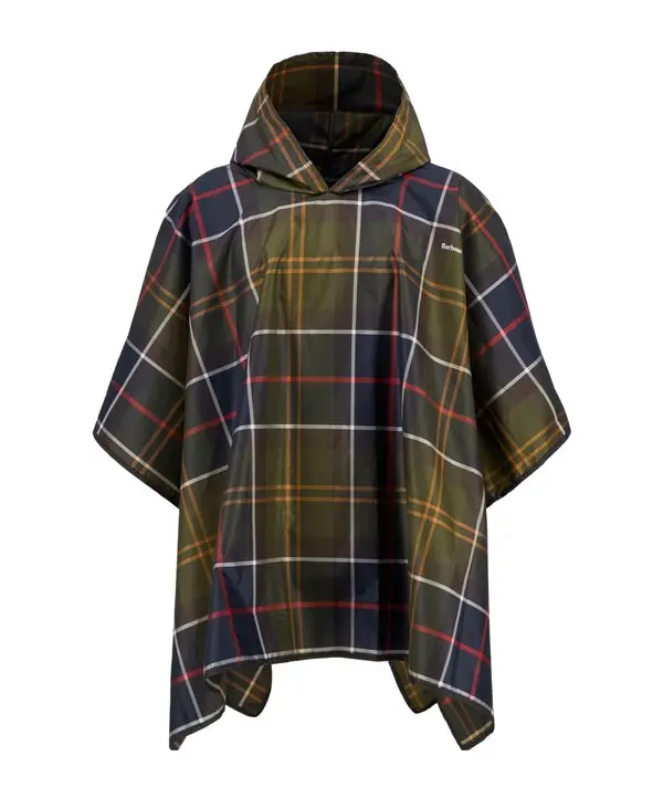 Barbour Plaid Waterproof Hooded Jacket