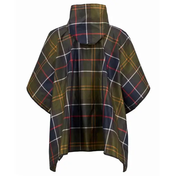 Barbour Plaid Waterproof Hooded Jacket