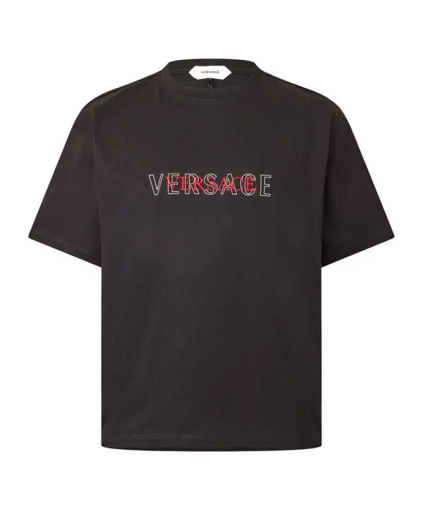 Versace Crew Neck Casual T-shirt