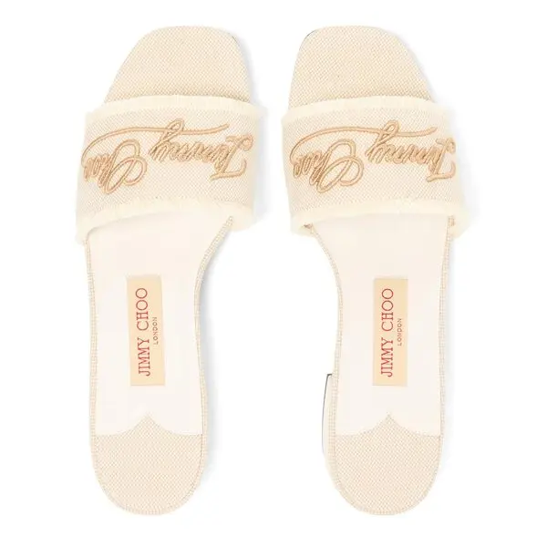 JIMMY CHOO Simple Flat Sandals