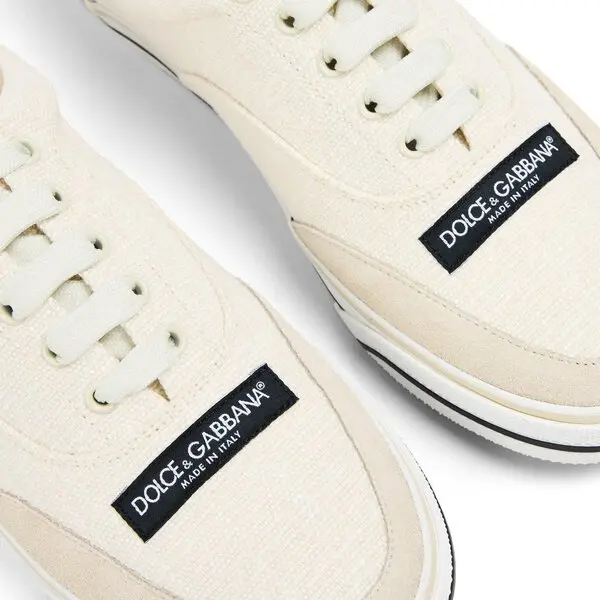 Dolce & Gabbana Canvas Trainers - White