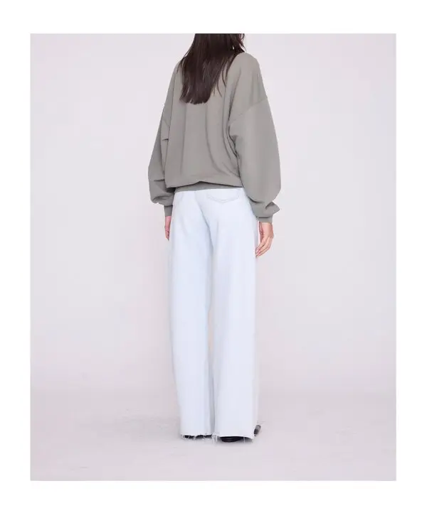 ANINE BING Loose Crew Neck Sweatshirt