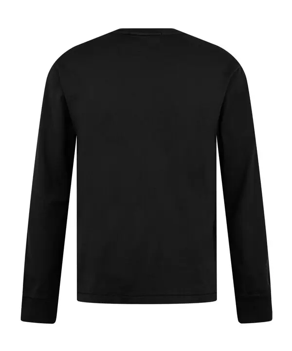 Stone Island Pure Cotton Crew Neck T-shirt - Black
