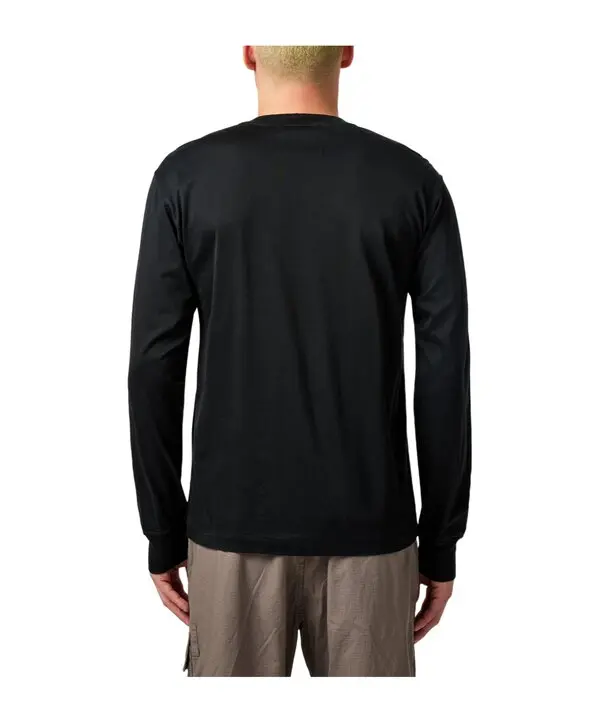 Stone Island Pure Cotton Crew Neck T-shirt - Black