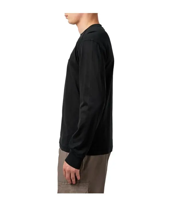 Stone Island Pure Cotton Crew Neck T-shirt - Black