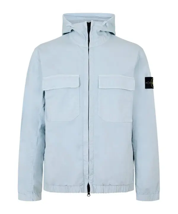 Stone Island Garment-dyed Long Sleeve Jacket