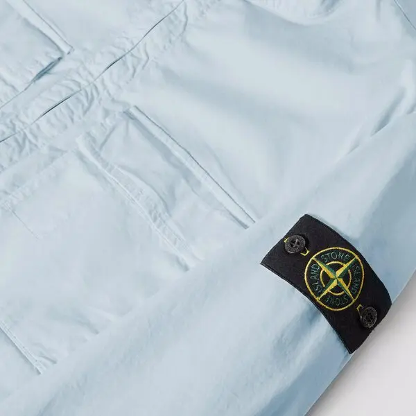 Stone Island Garment-dyed Long Sleeve Jacket