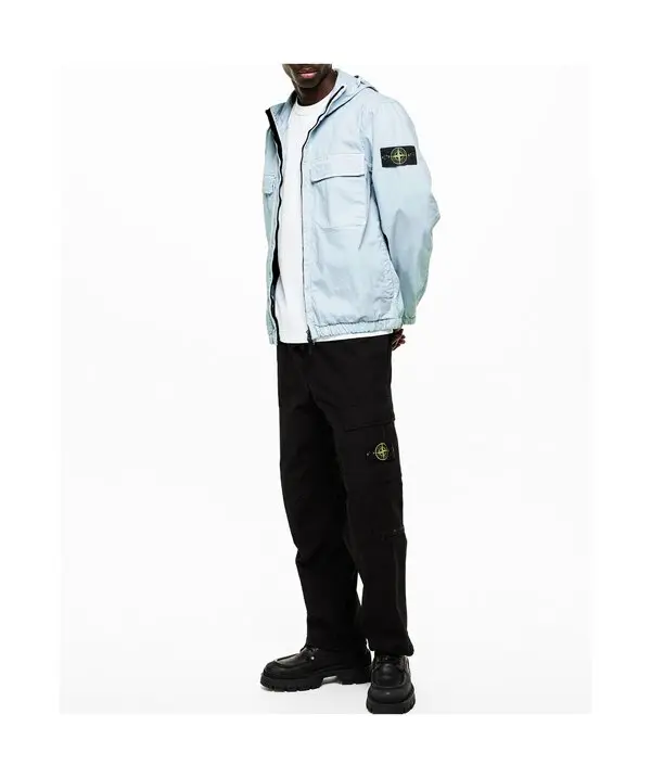 Stone Island Garment-dyed Long Sleeve Jacket