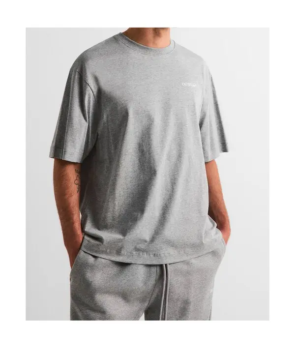 Off-White Loose-fitting Minimalist T-shirt
