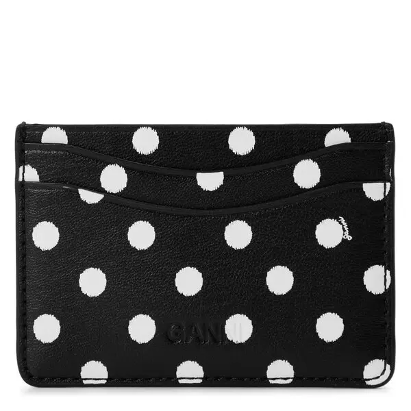 GANNI Printed Card Holder
