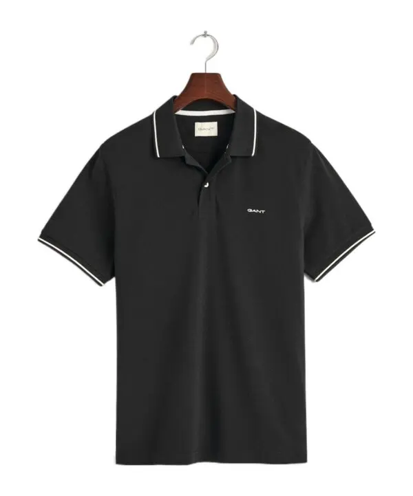 Gant Logo Short Sleeve Polo Shirt