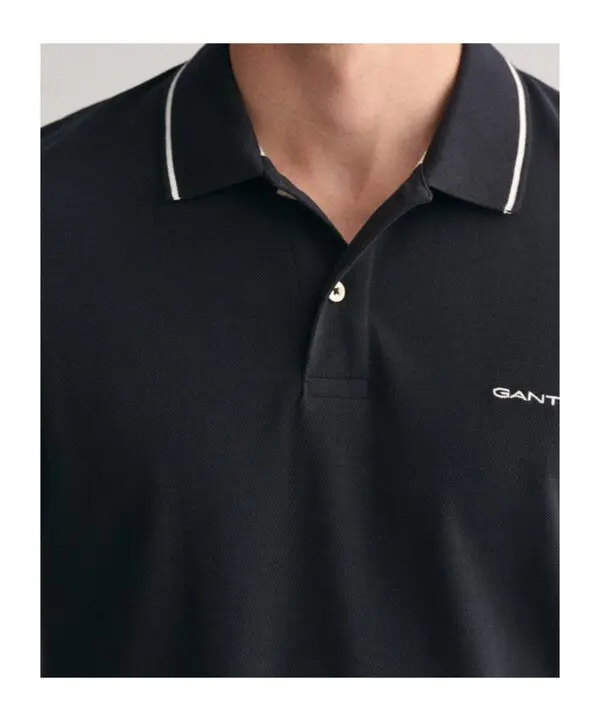 Gant Logo Short Sleeve Polo Shirt