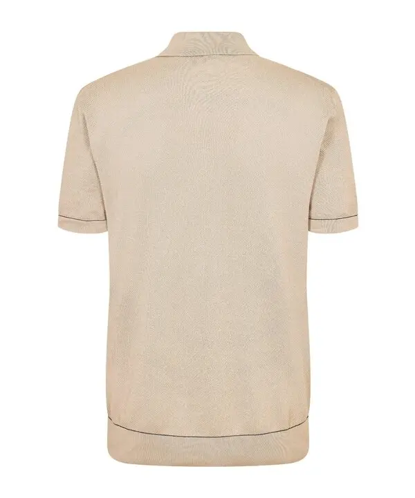 Brioni Short Sleeve Polo Shirt