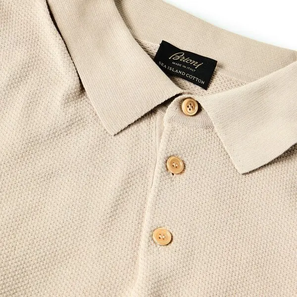 Brioni Short Sleeve Polo Shirt