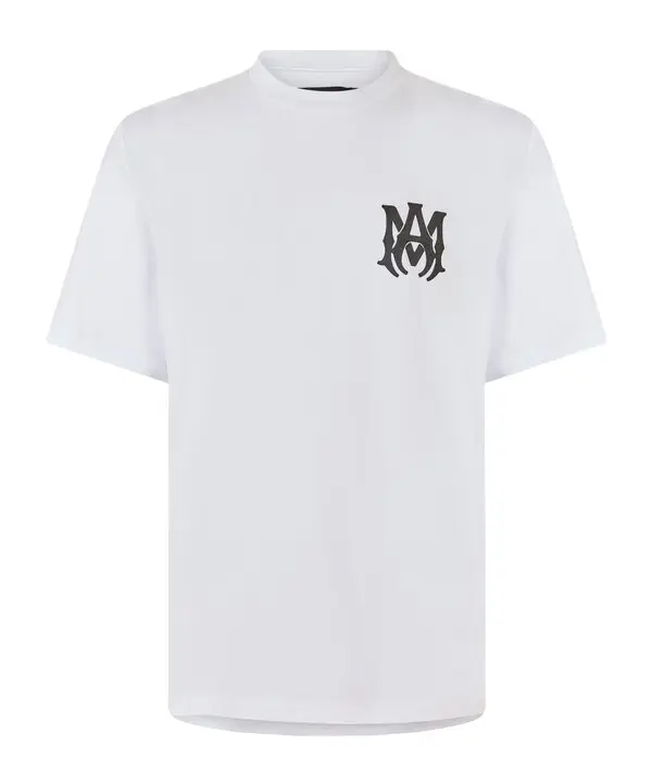 Amiri Crew Neck Casual T-shirt - White