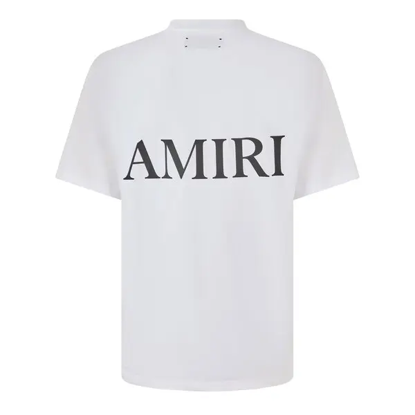 Amiri Crew Neck Casual T-shirt - White