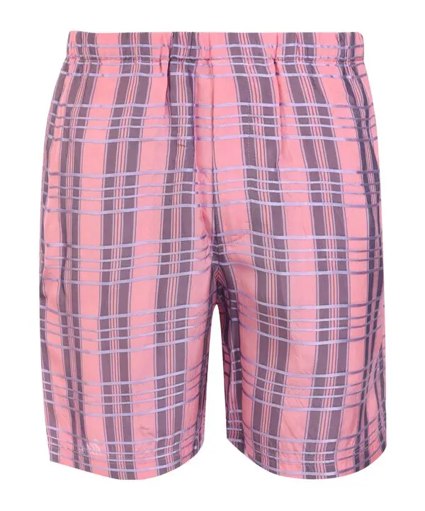 Gucci Straight-leg Plaid Shorts