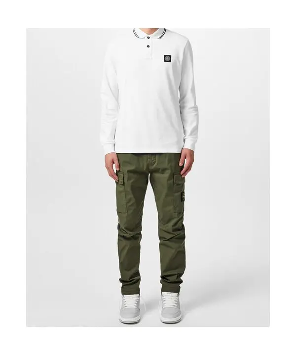 Stone Island Logo Patch Polo Shirt