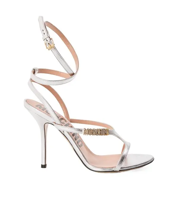 Moschino Buckle High-heeled Sandals