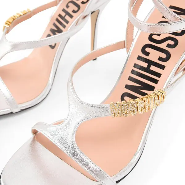 Moschino Buckle High-heeled Sandals